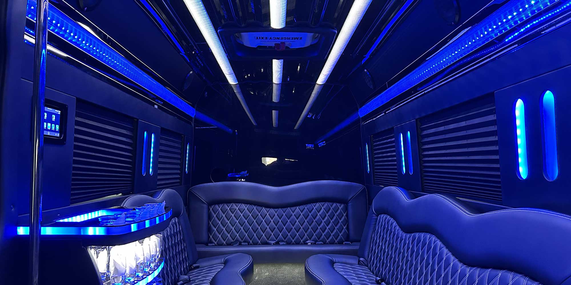 12 Passenger Mercedes Sprinter Limo Coach Massachusetts